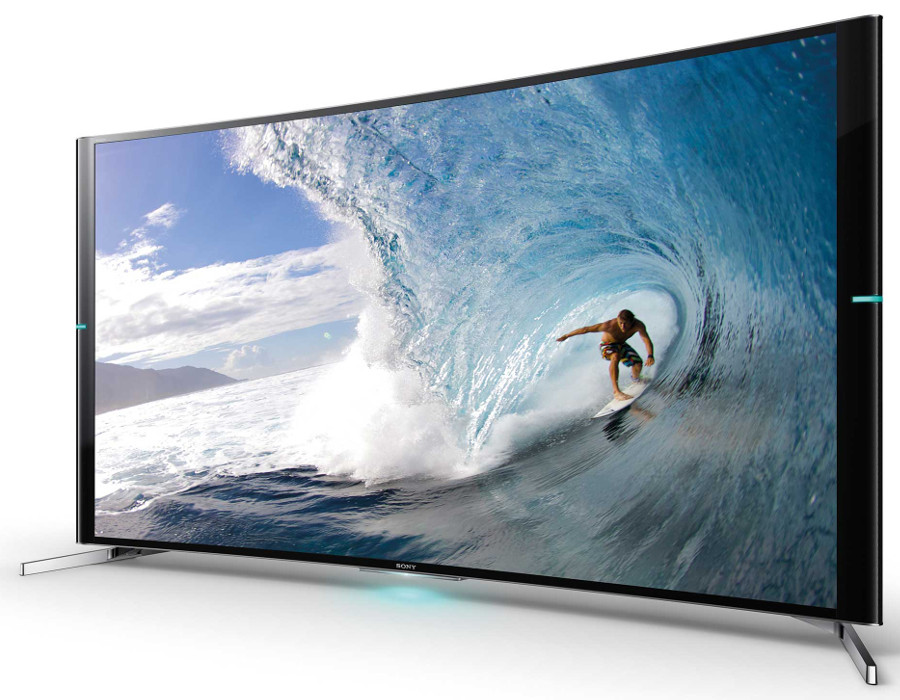 Sony KD 65S9005B 65 Zoll Curved TV Bietet Exzellente Farben Satte