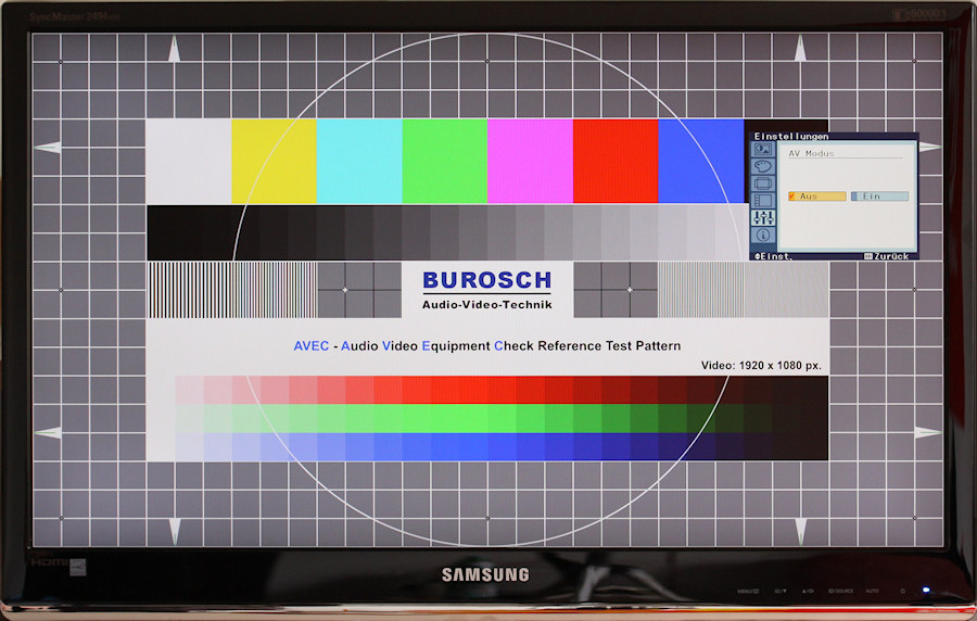 Test Monitor Samsung 2494HM Teil 15