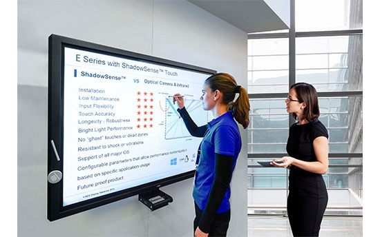 NEC präsentiert 70-Zoll- und 80-Zoll-ShadowSense-Touch-Displays für ...